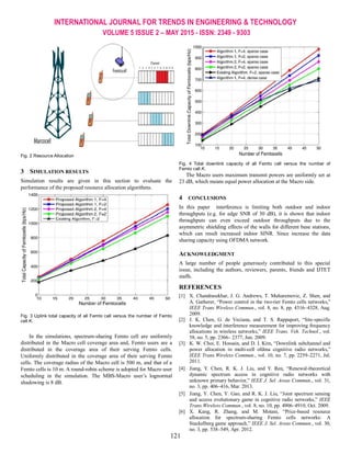 Joint Optimization of The two Tier Femto cells and Macro cell Users OFDMA Network | PDF ...