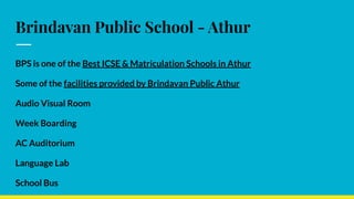 ICSE school in Tamil Nadu Admissions 2020 | PPT