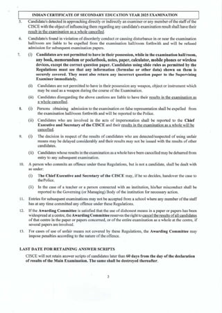 ICSE Timetable March 2025 with Instructions.pdf