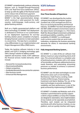 Icsfs brochure | PDF