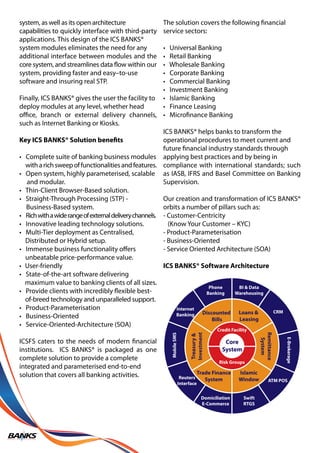 Icsfs brochure | PDF