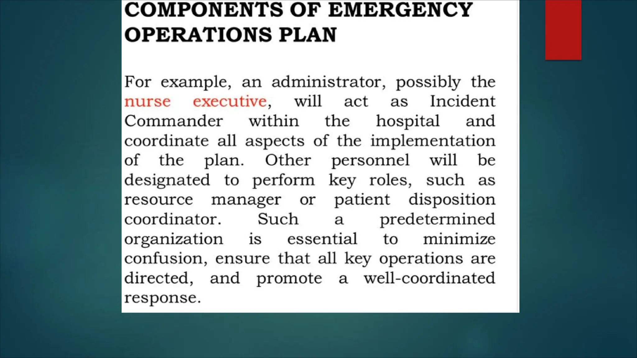 incident command system, hospital incident command system | PDF