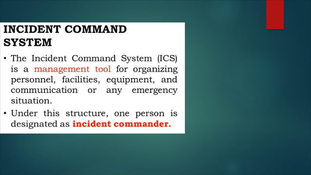 incident command system, hospital incident command system | PDF | Disasters