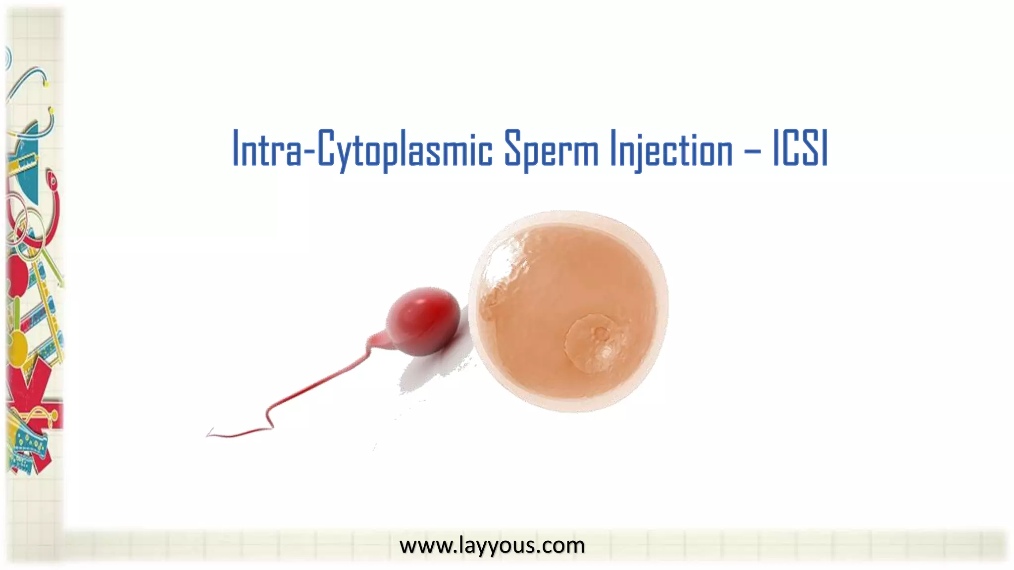 Intracytoplasmic Sperm Injection - ICSI | PPTX