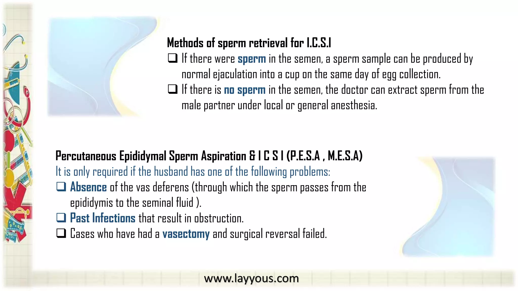 Intracytoplasmic Sperm Injection - ICSI | PPTX