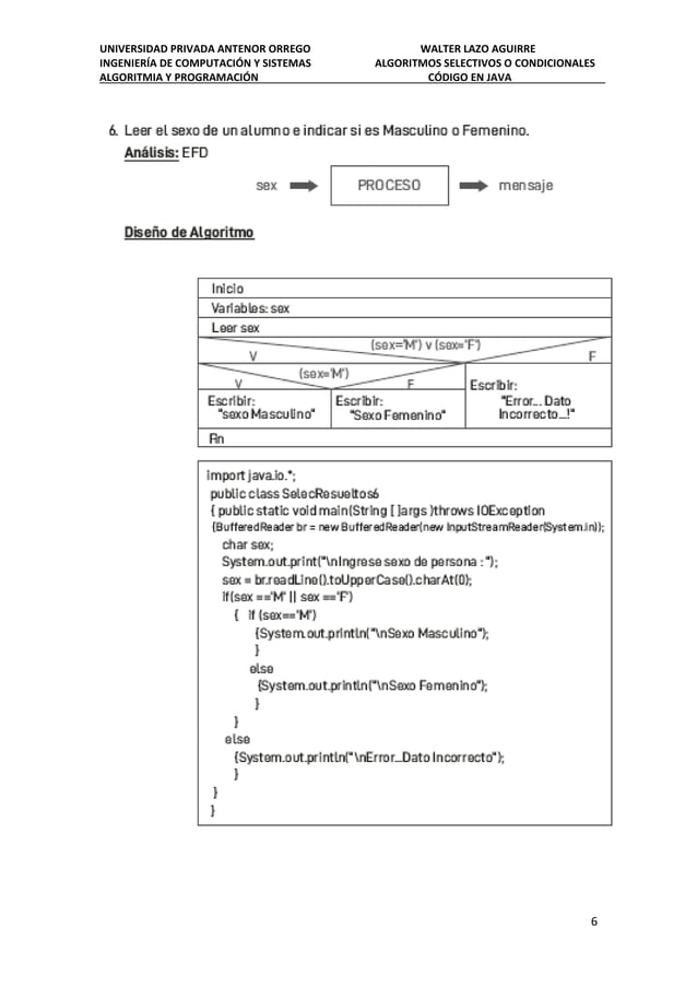 Icsi Algoyprog Practica 3 Estructura Selectiva Iii Java Vbpdf
