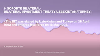 Icsid uzbekistan investment arbitration | PDF