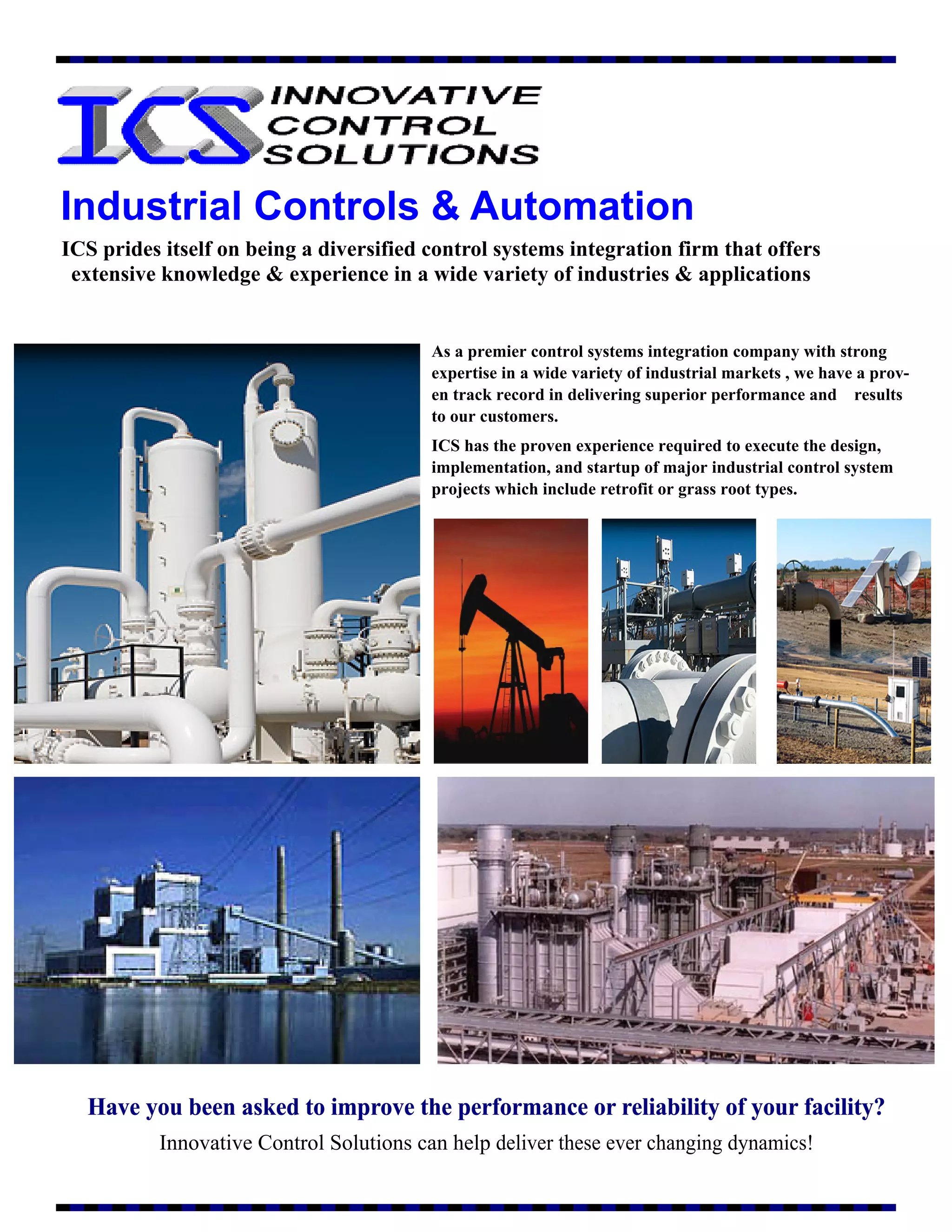 ICS Industrial Controls Brochure | PDF