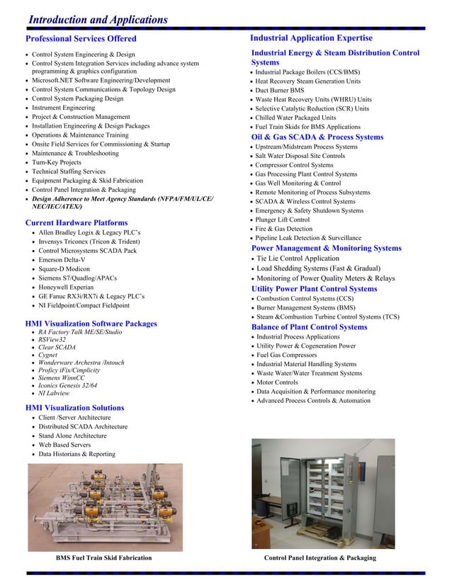 ICS Industrial Controls Brochure | PDF