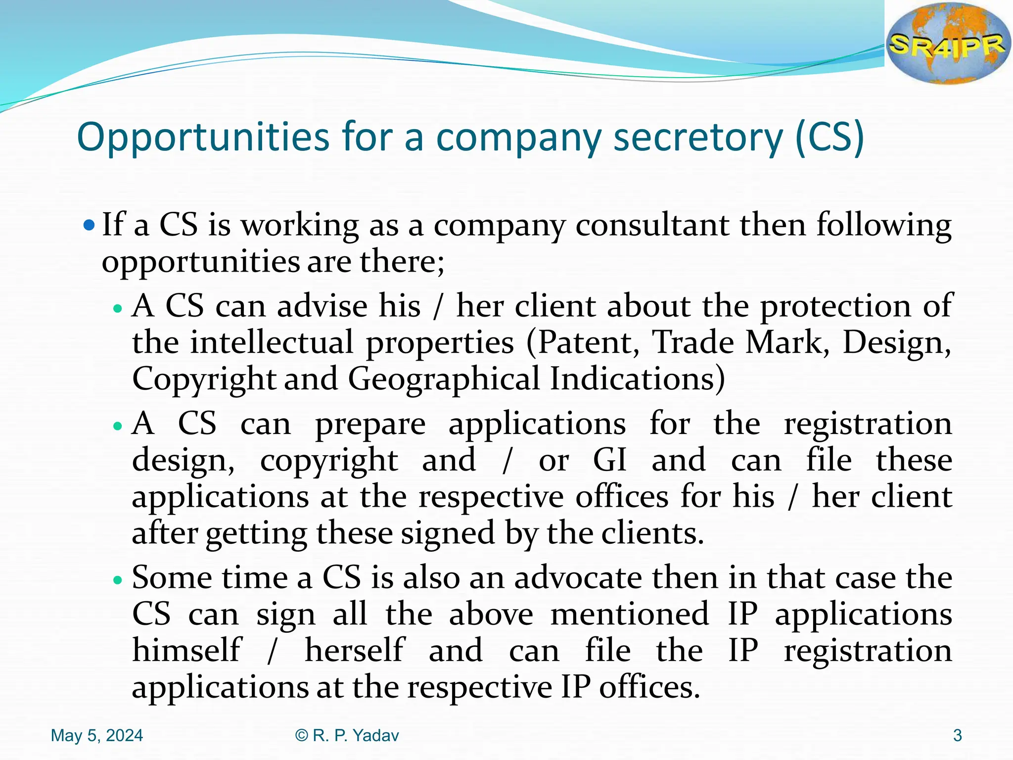 ICSI_ProfessionalOpportunitiesPatentActandGIAct.ppt
