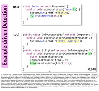 A Logic Meta-Programming Foundation for Example-Driven Pattern ...
