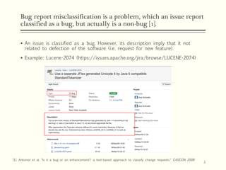 Bug or Not? Bug Report Classification using N-Gram Idf | PDF