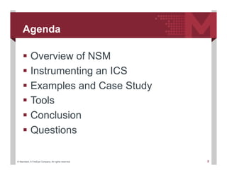 ICS Network Security Monitoring (NSM) | PPT