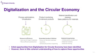 Enabling Circular Economy with Software: A Multi-level Approach to Benefits, Requirements and ...