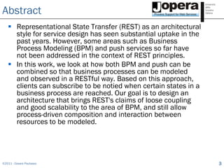 Push-Enabling RESTful Business Processes | PDF | Web Design and HTML | Internet