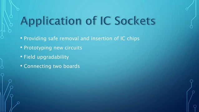 Ic socket | PPT