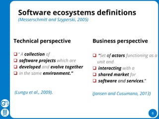 QuESo: a Quality Model for Open Source Software Ecosystems | PPT