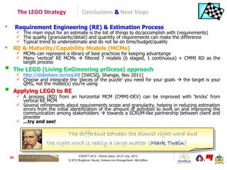 Hybriding CMMI and Requirement Engineering Maturity & Capability Models ...