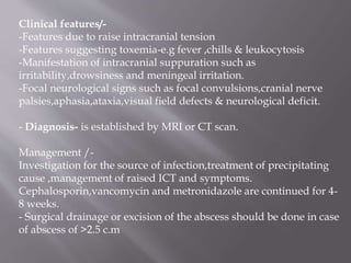 intracranial space occupying lession (pediatrics) | PPTX