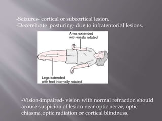 intracranial space occupying lession (pediatrics) | PPTX