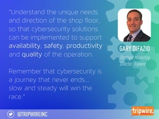 Industrial Cybersecurity Practical Tips For It Ot Collaboration Ppt