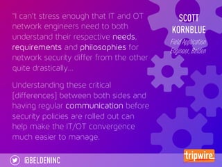 Industrial Cybersecurity: Practical Tips for IT & OT Collaboration | PPT