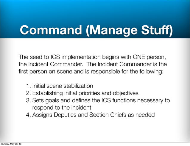 Ics plain & simple | PPT