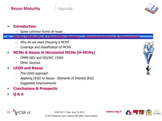 Leveraging Reuse-related Maturity Issues for Achieving Higher Maturity ...
