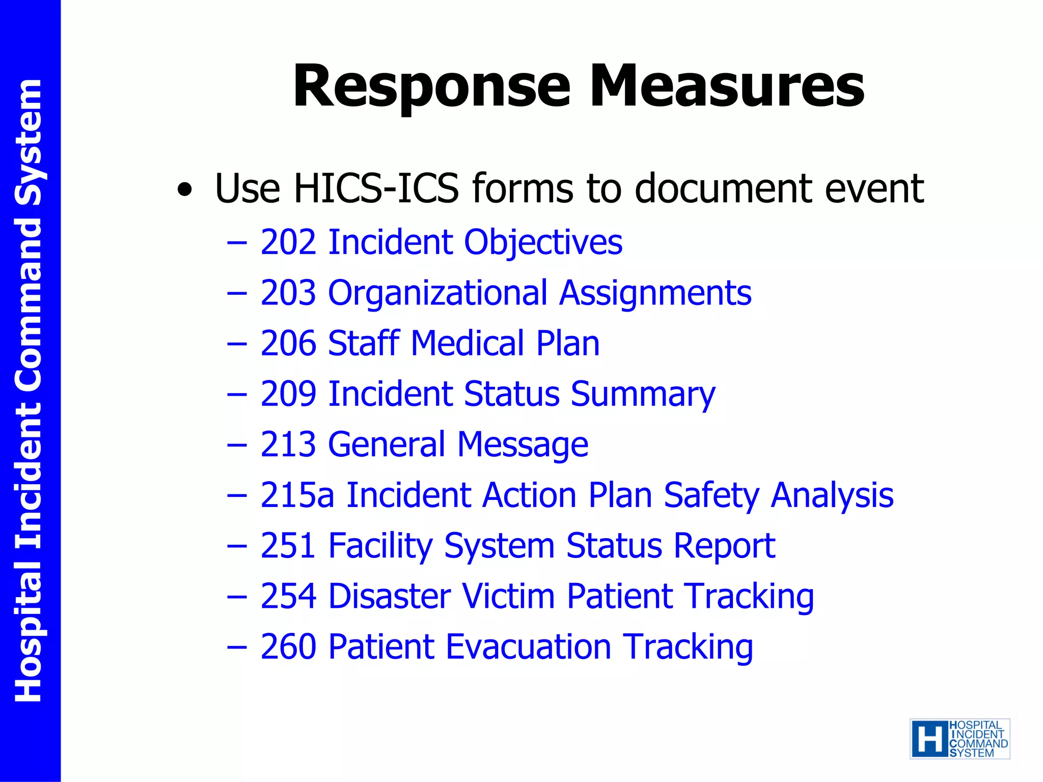 ICS Review & Response | PPT