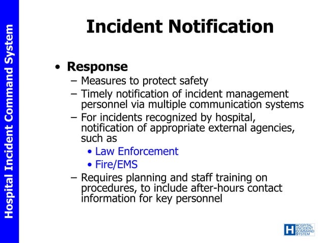 ICS Review & Response | PPT