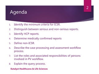 ICSR Workflow & Management_Katalyst HLS | PPTX