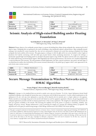 Seismic Analysis of High-raised Building under Floating Foundation | PDF | Computer Networking ...