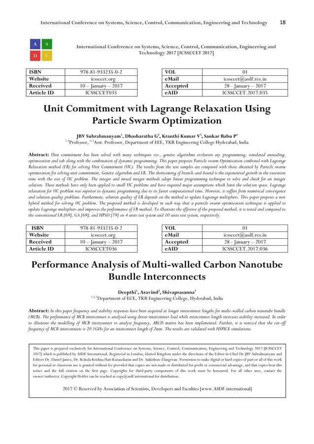 Unit Commitment with Lagrange Relaxation Using Particle Swarm Optimization | PDF