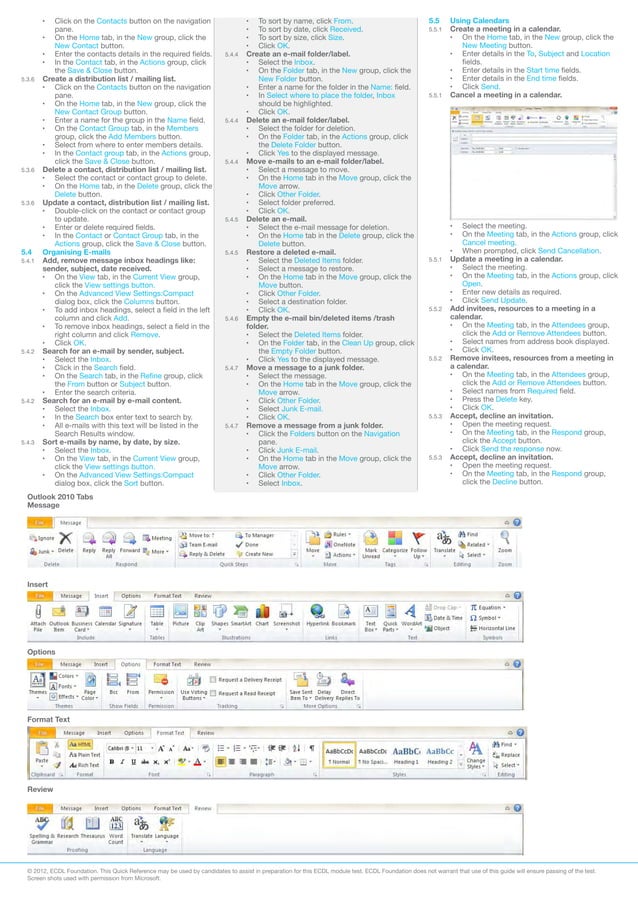 Ic sskills new_ecdl_syllabus_2013 | PDF | Computing | Technology & Computing