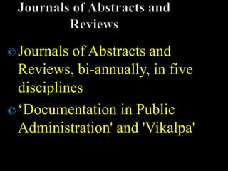 ICSSR Arun Joseph MLISc | PPTX