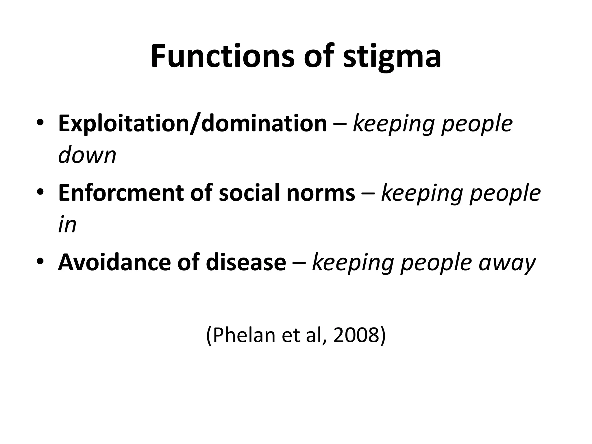 Stigma - MA student session | PPTX