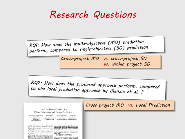 Multi Objective Cross Project Defect Prediction Ppt