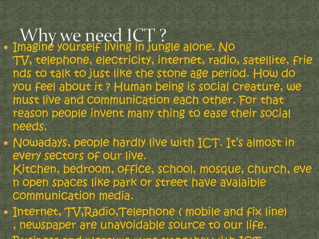Ict homework | PPT