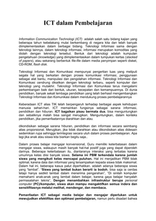 Ict | PDF