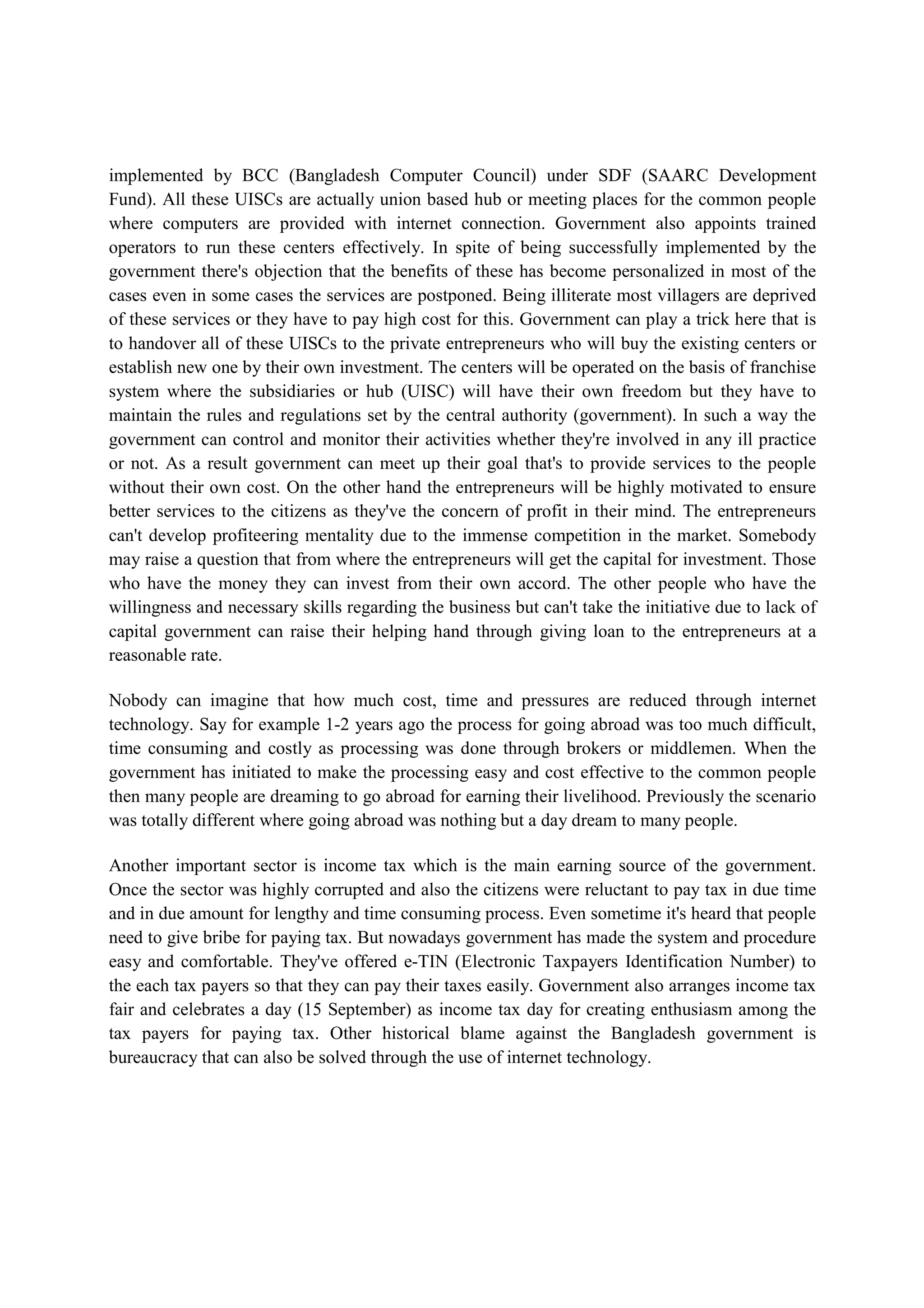 Development of internet technology in Bangladesh | PDF