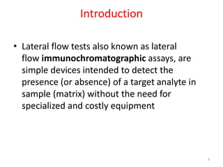 Immunochromatographic technique (ICT) | PPTX