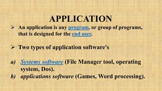 COMPUTER AND ITS APPLICATION: PROCESS OF MEMORY | PPTX