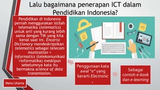 Informations, Communications, and Technologies | PPTX