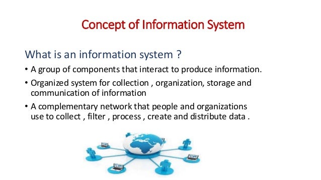 Concepts And Components Of Information System