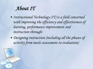 Instructional Technology & Computer Assisted Learning | PPT