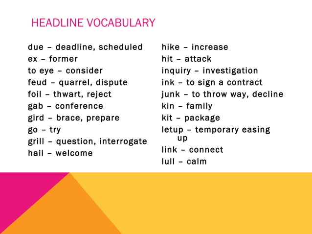 copy reading and headline writing | PPT | Desktop Publishing | Computer ...