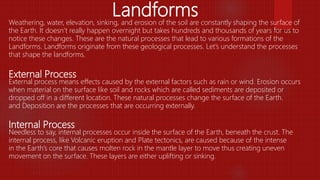 LANDFORMS | PPTX
