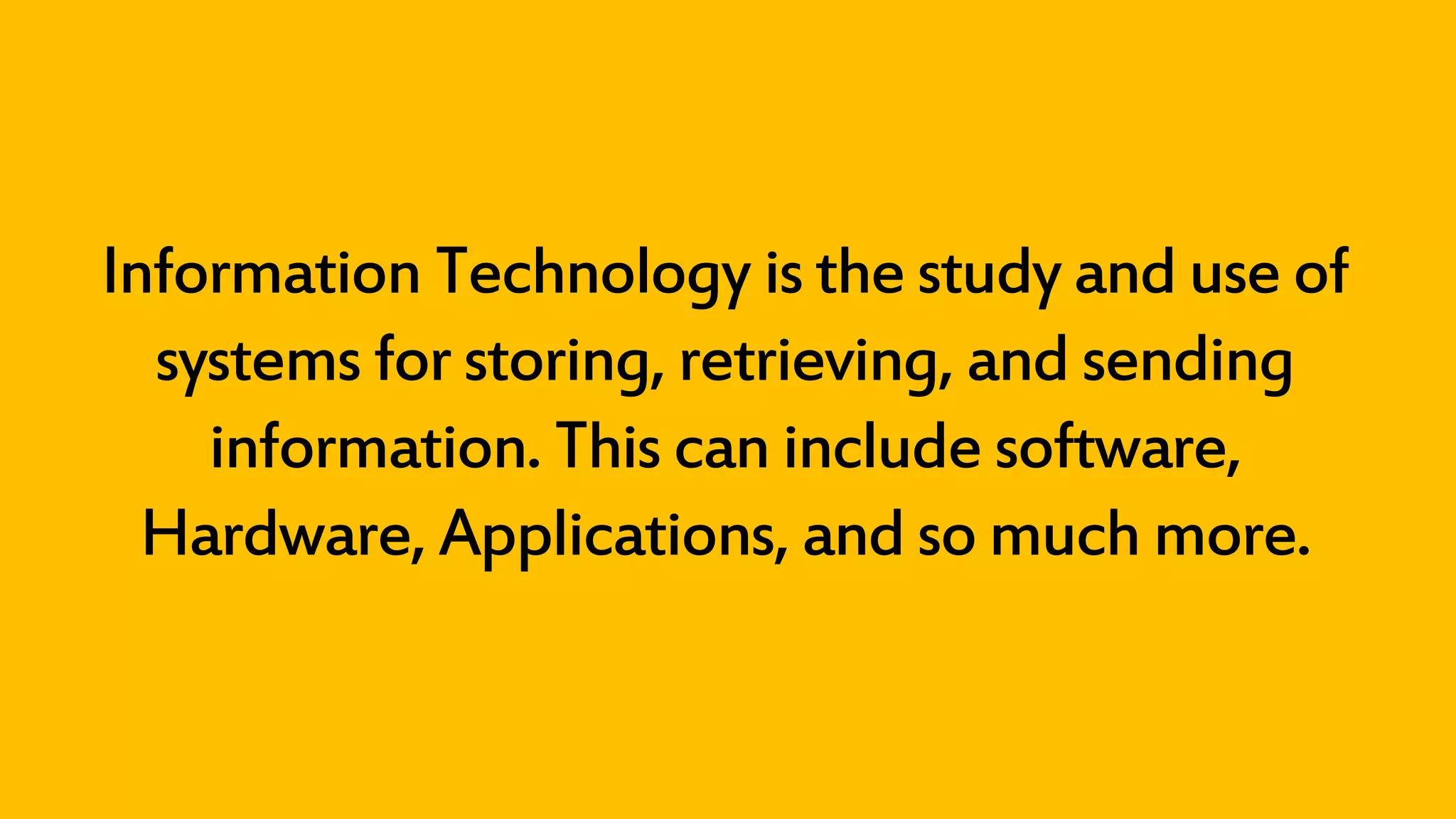 Introduction To Information Technology | PDF