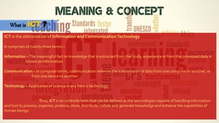 ICT and Education | PPTX | Internet | Computing