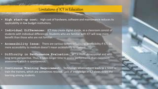 ICT and Education | PPTX | Internet | Computing